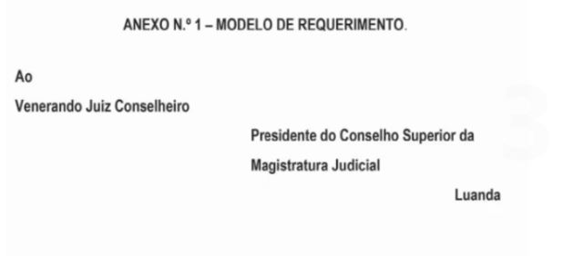 Modelo de Requerimento para Concurso Público do Conselho Superior da ...